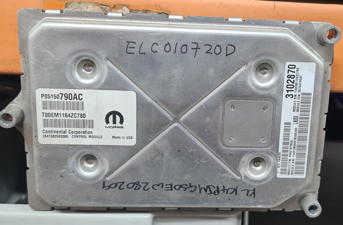 JEEP Cherokee KL ECU 05150790AC - ELC010720D – Poly4x4