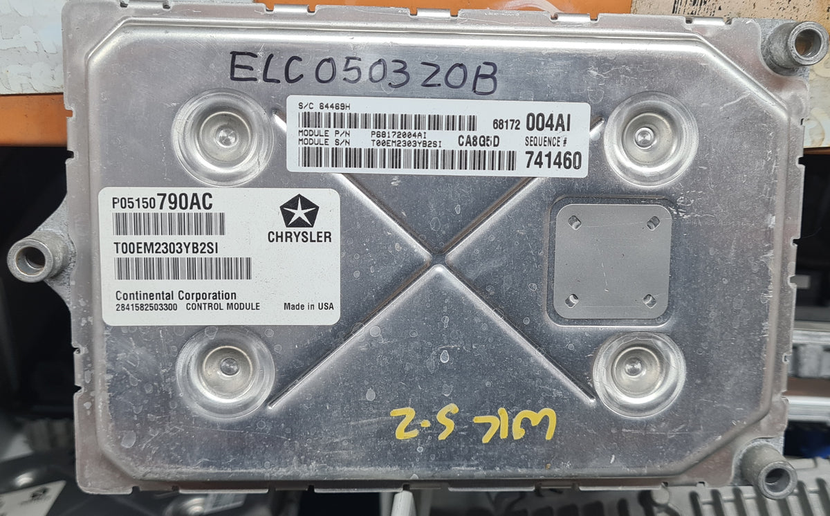 JEEP Grand Cherokee WK2 3.6L ECU 05150790AC - ELC050320B – Poly4x4