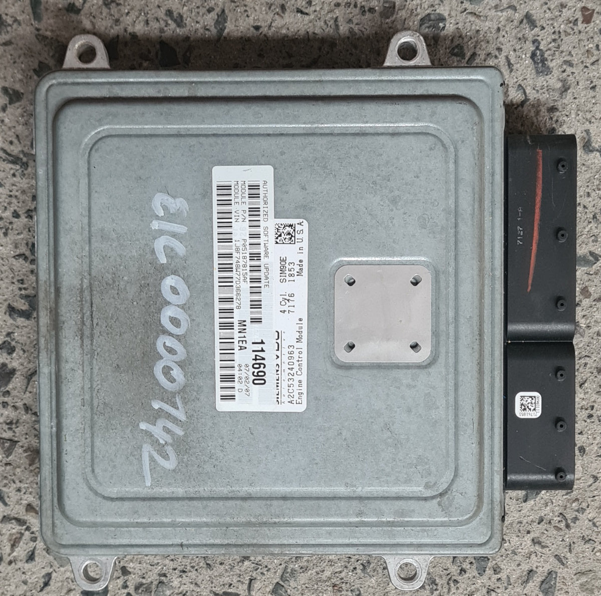 JEEP Compass MKC ECU ELC0000742 05187815AF – Poly4x4
